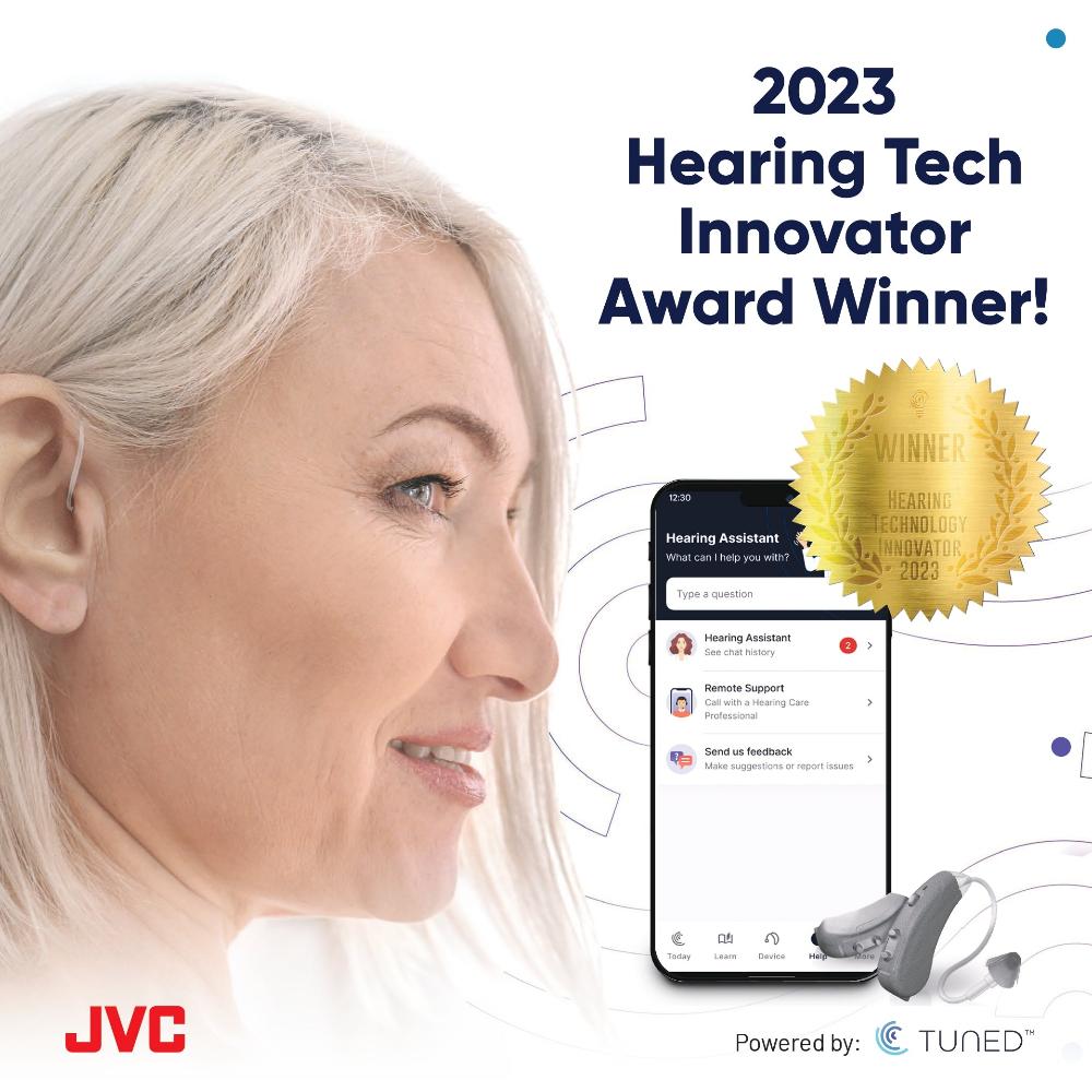 JVC Self-Fitting OTC Hearing Aids Powered by Tuned – JVCSHOP USA